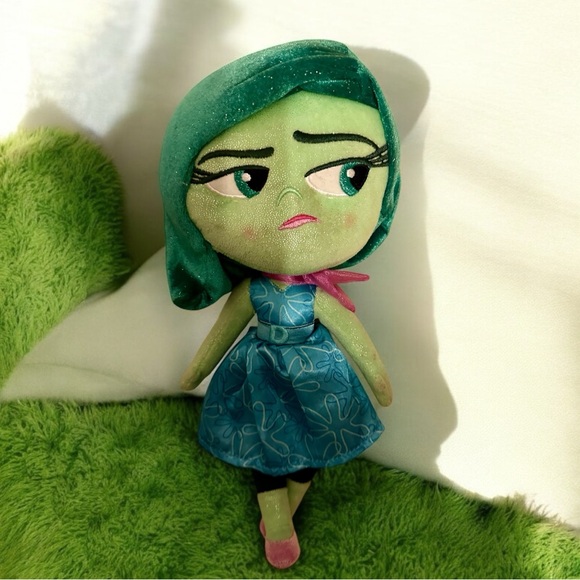 Disney | Toys | Disney Inside Out Plush Doll Disgust Stuffed Soft Pixar ...